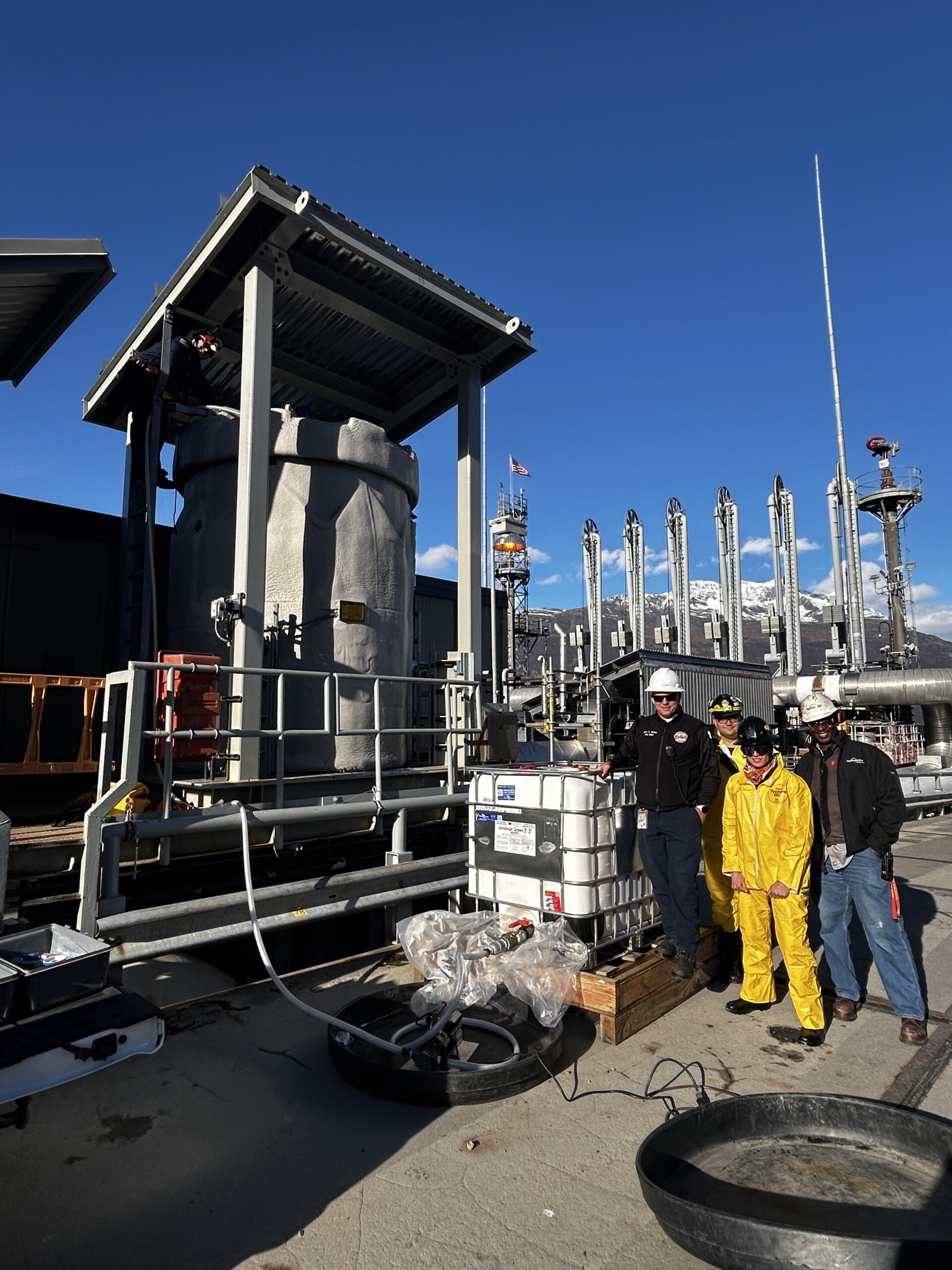 New firefighting system at Valdez Terminal berth safer for workers ...