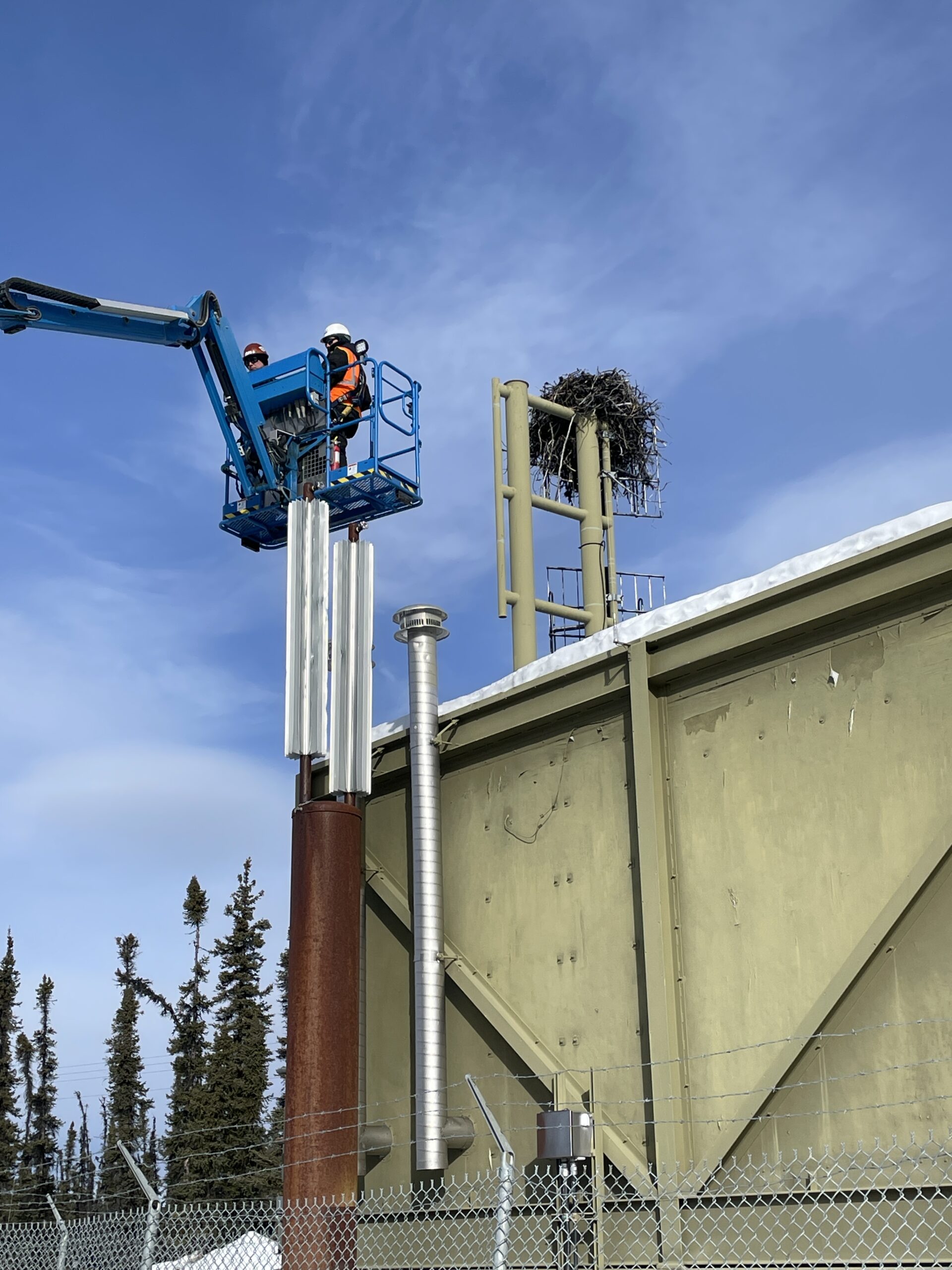 For the birds: Osprey nest relocation at Remote Gate Valves 98 and 100 ...